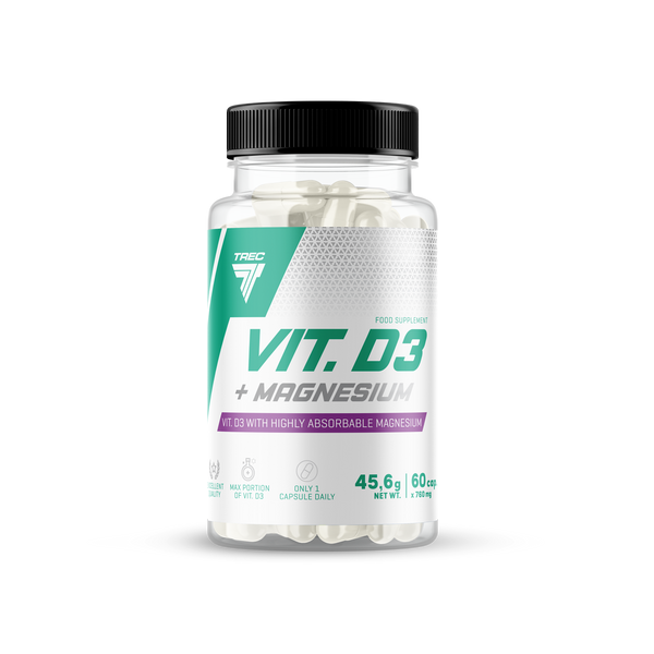 VIT. D3 + MAGNESIUM – TREC.CO.UK